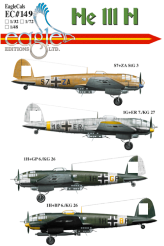 Eagle Editions D149-72 He 111