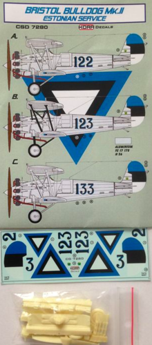 Kora Models CSD7280 Bristol Bulldog Mk.II Estonian