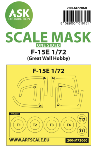 Art Scale Kit M72060 F-15E one-sided express