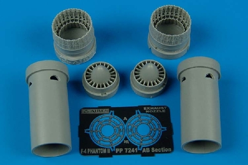 Aires 7241 F-4B, C, D, N Phantom II exhaust nozzles Fujimi