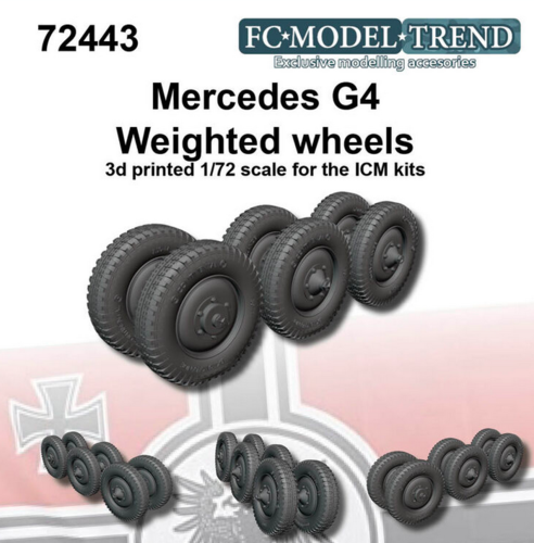 FC ModelTrend 72443 Mercedes G4 "gelande" weighted