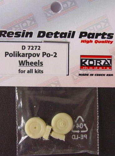 Kora Models D7272 Polikarpov Po-2 wheels