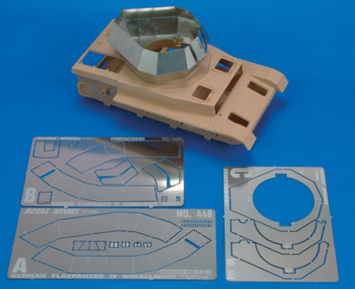 Royal Model di R. Reale 448 German Flak Panzer Turret