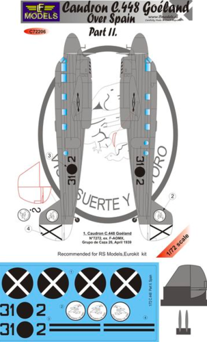 LF Models C72206 Caudron C.448 Goéland over Spain part II