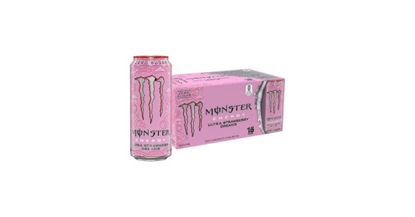 MONSTER ZERO STRAWBERRY 0.5L