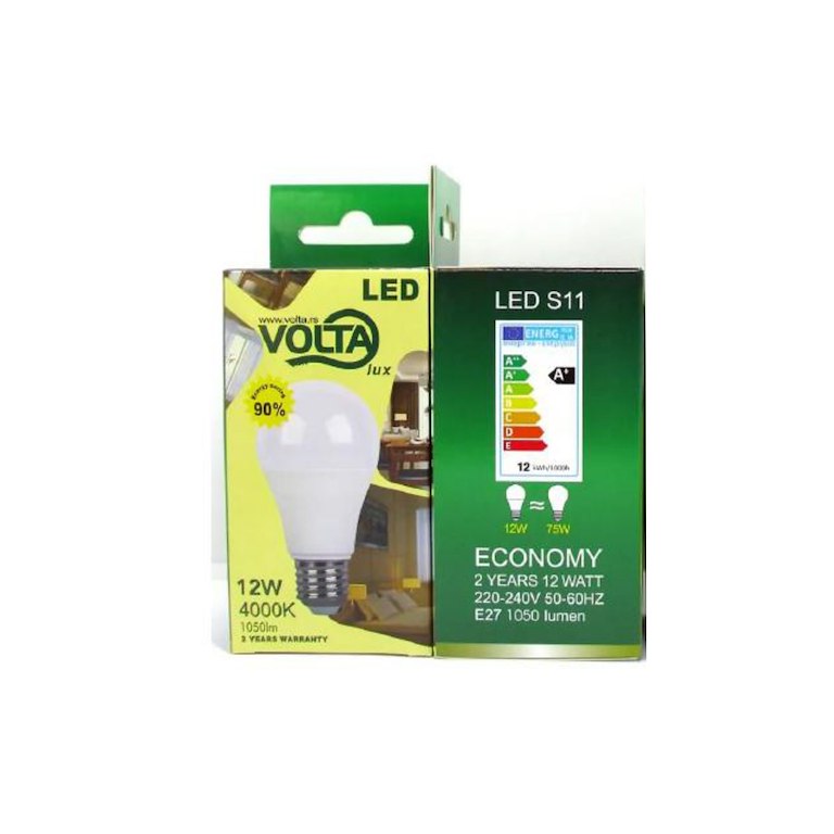 VOLTA LED sijalica E27 A60 12W 4000K