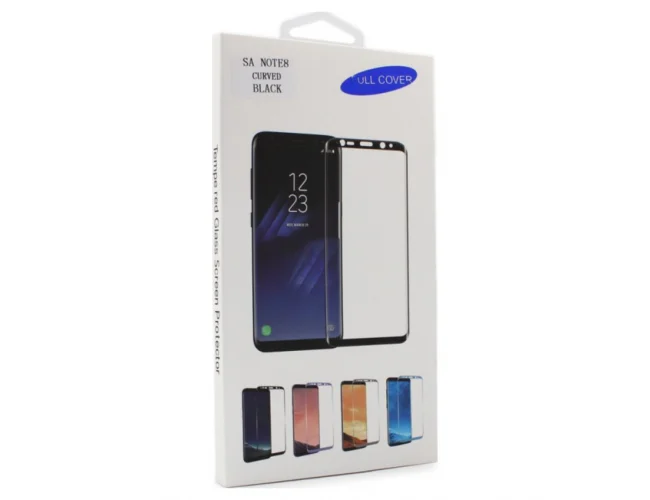 Red N950F - BK zaštitno staklo za Samsung Note 8 - zakrivljeni, crni
