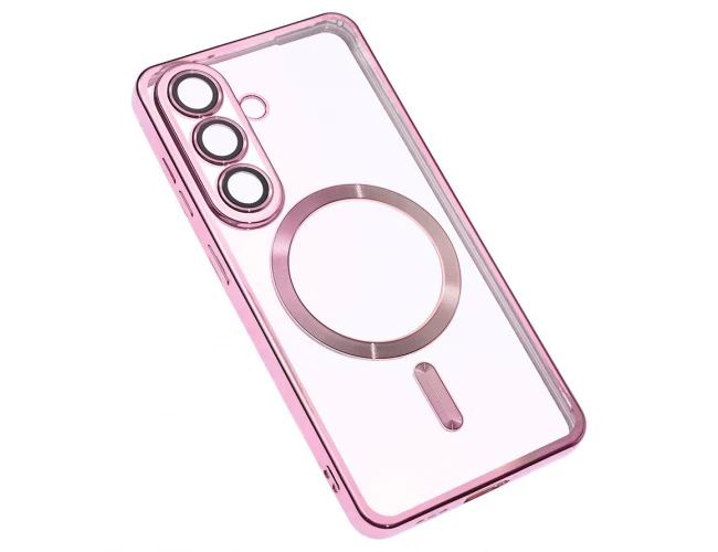 Red Magsafe Lux Maska za Samsung S26 roze