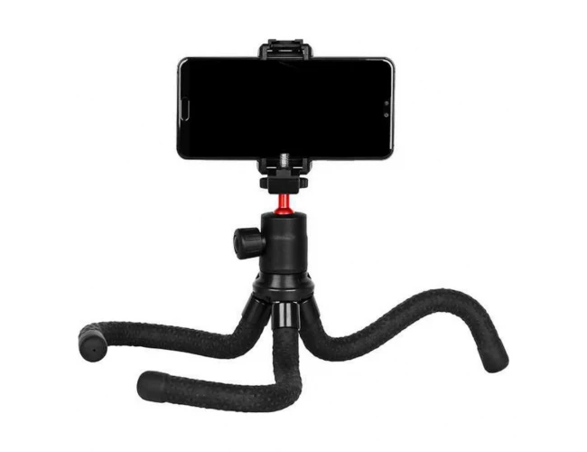 Red KT-660 Fleksibilni tripod i držač za mobilni telefon crni