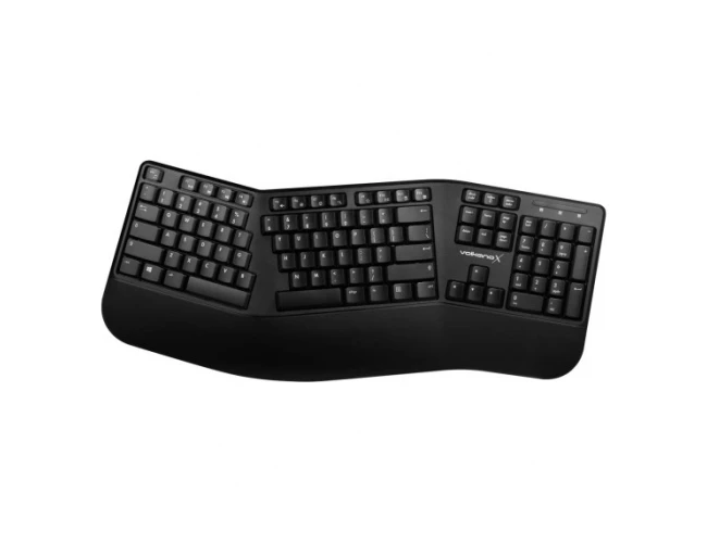 VolkanoX Ergo VK-20300-BK bežična tastatura crna
