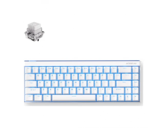 Mchose Ace 68 Air gejmerska tastatura bela