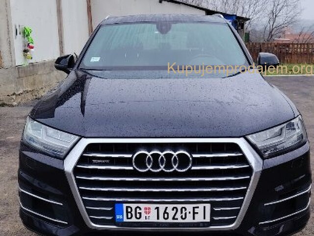 Audi Q7 4x4 S-Line 2015 – TOP OPREMA