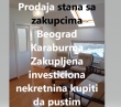 Prodajem stan Cubura Vracar Neimar Trg Krst renoviran novogradnja modern