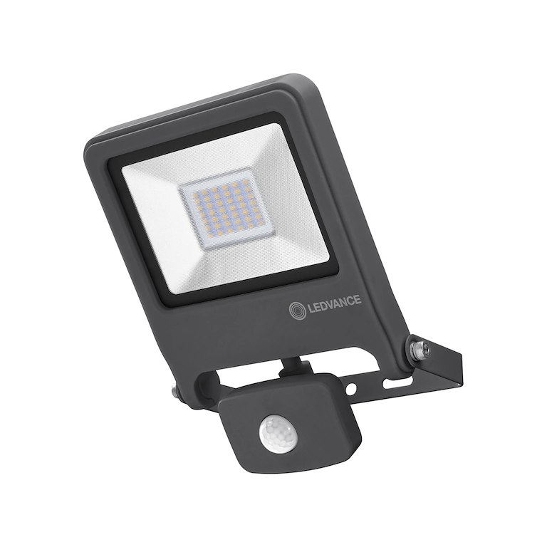Ledvance crni LED reflektor sa senzorom 30W 3000K