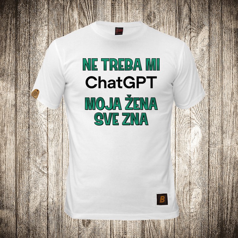 Ne treba mi Chat GPT, moja žena sve zna
