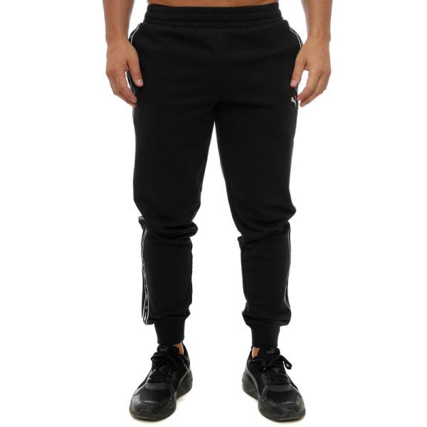 Puma-Crni muški donji deo trenerke ESS TAPE SWEATPANTS TR CL