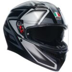AGV K3 KACIGA COMPOUND MAT CRNO SIVA
