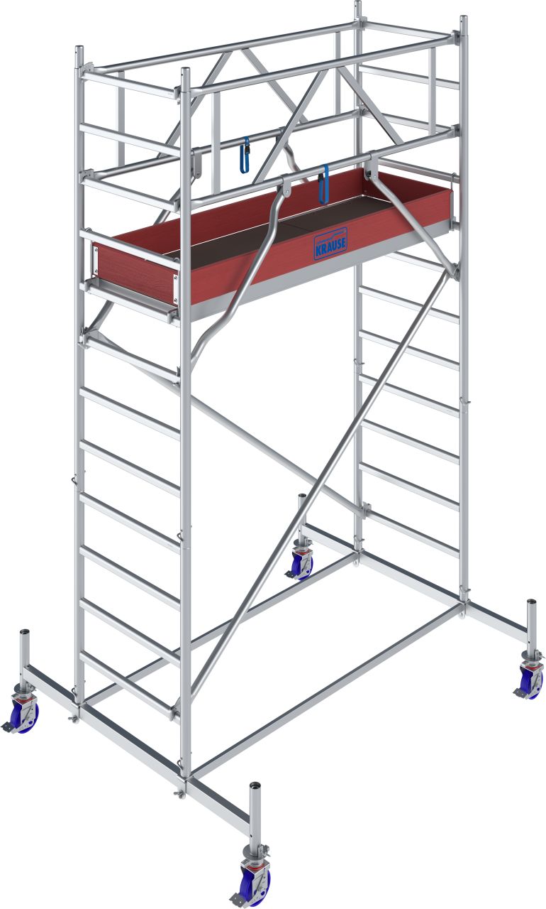 Krause STABILO alu pokretna skela - radna visina 4.4m (2,00 × 0,75m)