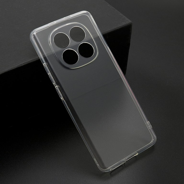 Futrola ultra tanki PROTECT silikon za Xiaomi Redmi Note 15 4G providna (bela) (MS)