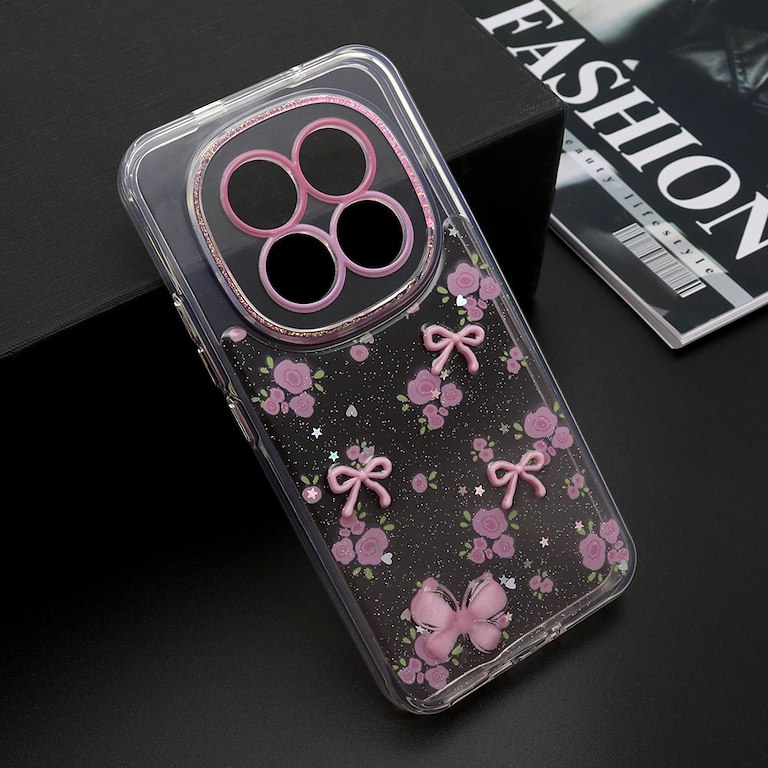 Futrola WHISPER za Xiaomi Redmi Note 15 Pro Plus 5G roze (MS)