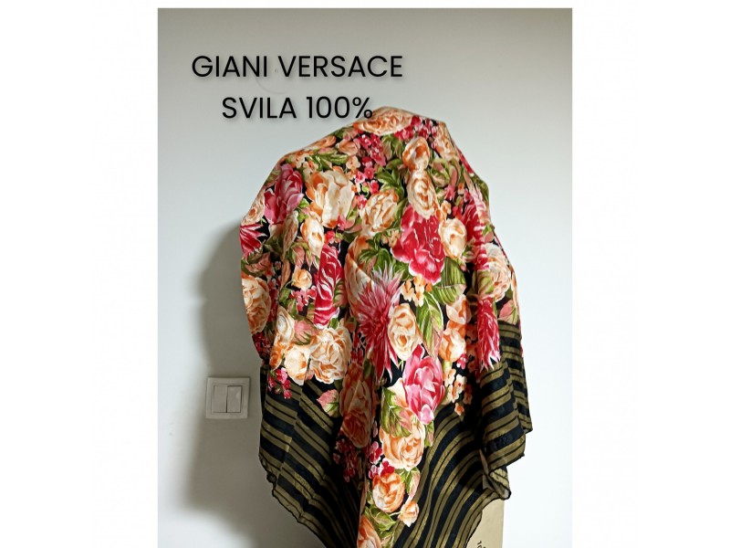 GIANNI VERSACE marama SVILA 100% italijanska