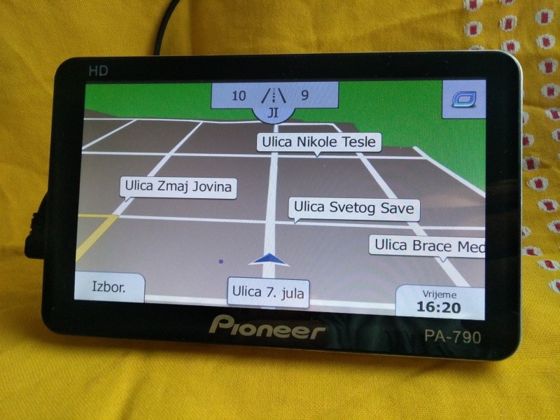 velika 7 inča gps pioneer -nove mape, auto,kamion
