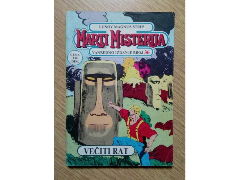 MARTI MISTERIJA 36 - Večiti rat (dnevnik)