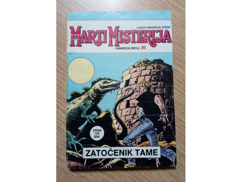 MARTI MISTERIJA broj 30 - Zatočenik tame (dnevnik)