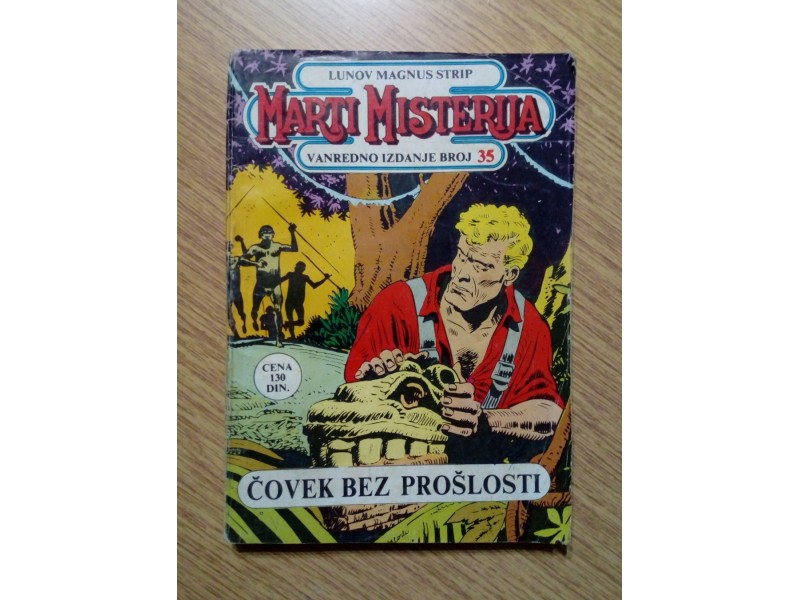 MARTI MISTERIJA broj 35 - Čovek bez prošlosti (dnevnik)