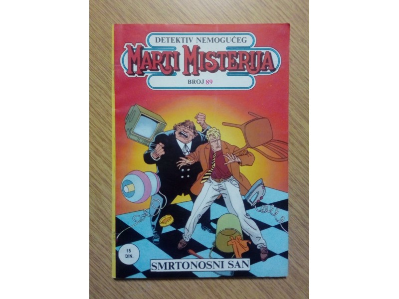 MARTI MISTERIJA broj 89 - Smrtonosni san (dnevnik)