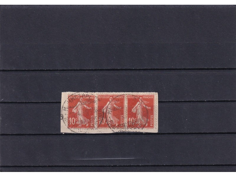1918 KRF-Minist post zig 10x3 cent isecak KAT 60E