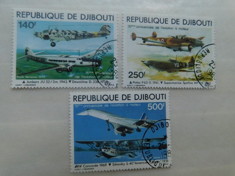 DJIBOUTI 1979 KOMPLET SERIJA