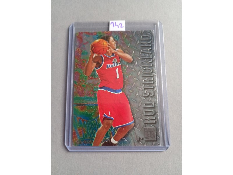 142. FLEER METAL NBA 96-97 -ROD STRICKLAND