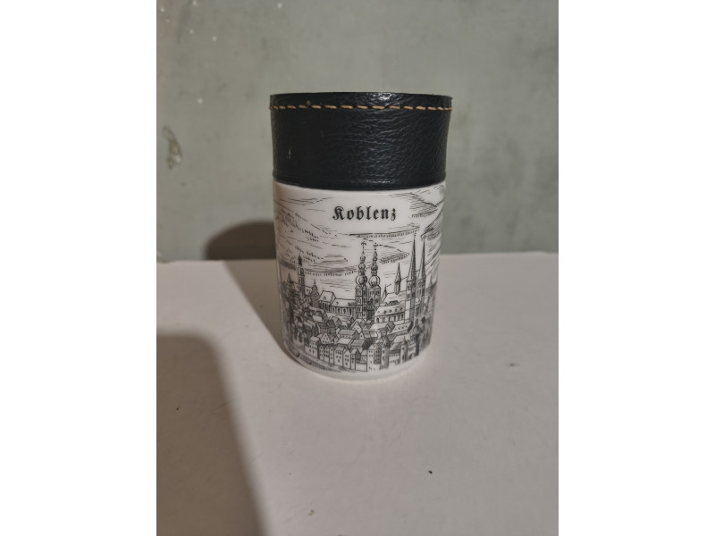 PORCELAN-KOŽA POSUDA ZA CIGARETE KOBLENZ GERMANY