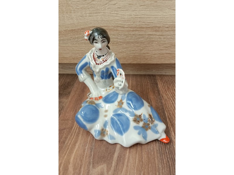 Ukrajinska Figura Polone od Porcelana iz 1980-ih