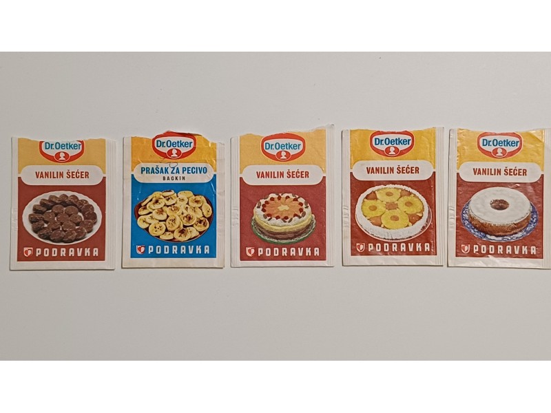Dr. Oetker kesice x5