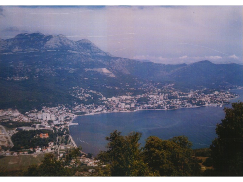Herceg Novi, panorama. A4 format.