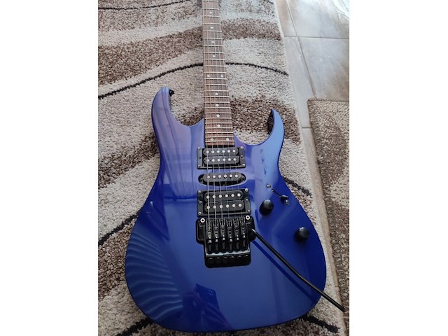 Ibanez GRG 270 B elektricna gitara SETUP NOVE ZICE