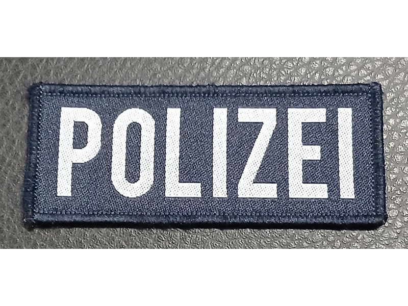 Policijska oznaka „POLIZEI“ – NOVO sa čičkom