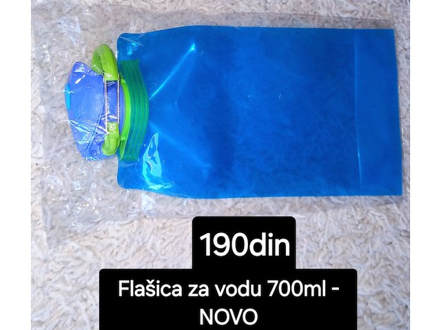 Flašica za vodu 700ml plava - NOVO
