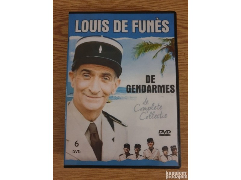 DVD kolekcija Žandar sa Louis de Funes-om sa prevodom