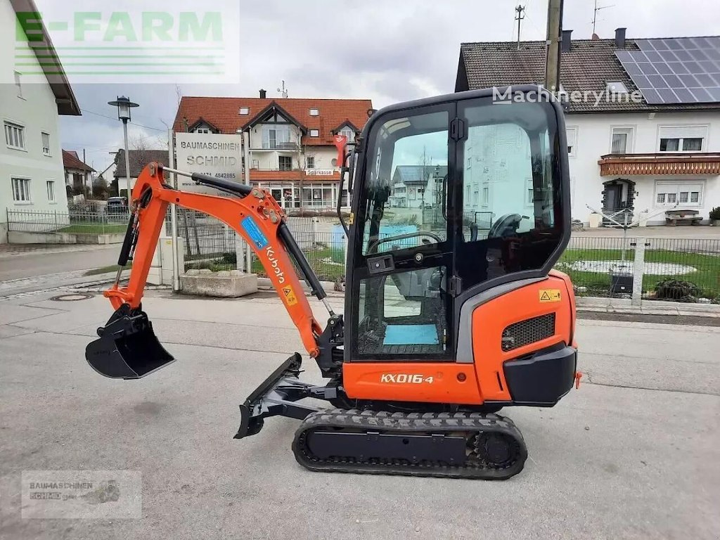 Kubota kx 016-4 mini bager