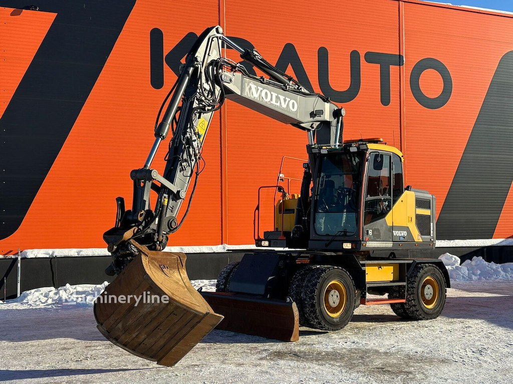 Volvo EW 160 E TILTROTATOR / AC / CENTRAL LUBRICATION bager točkaš