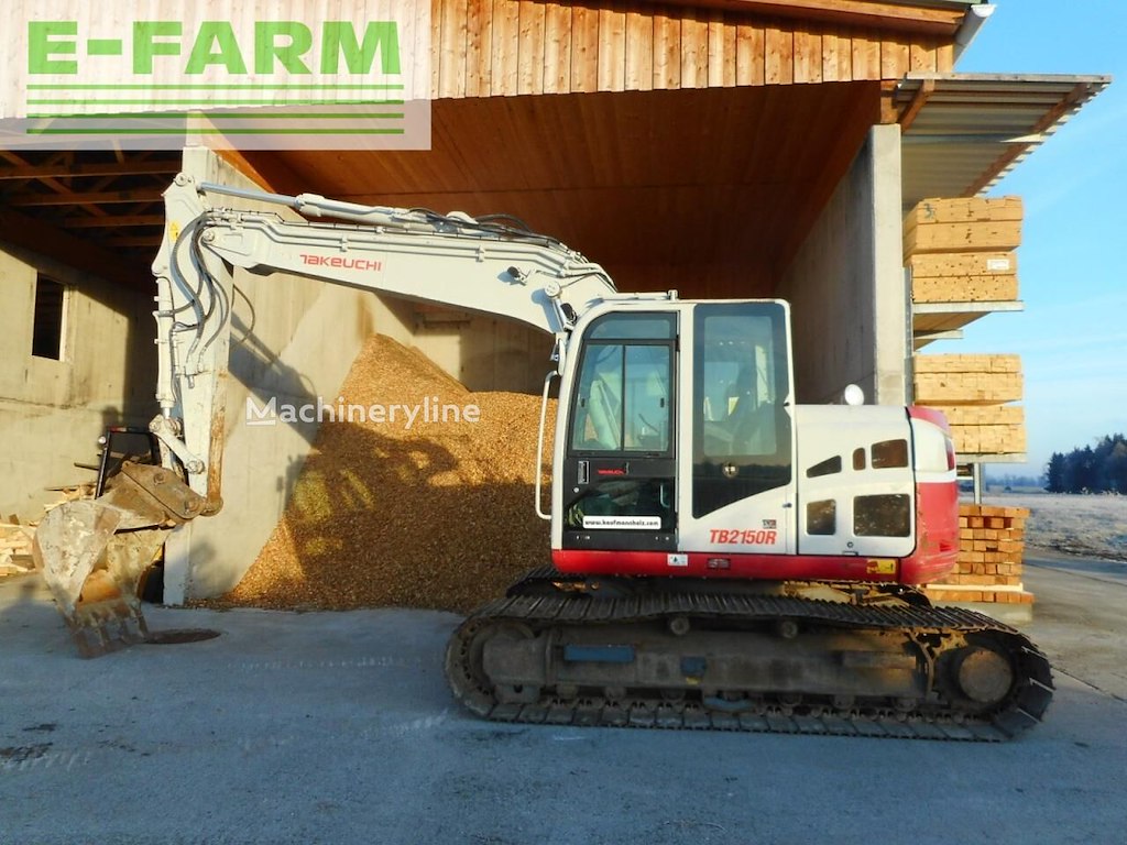 Takeuchi tb2150r midi bager