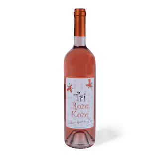 Vino roze Tri roze koze 0.75l