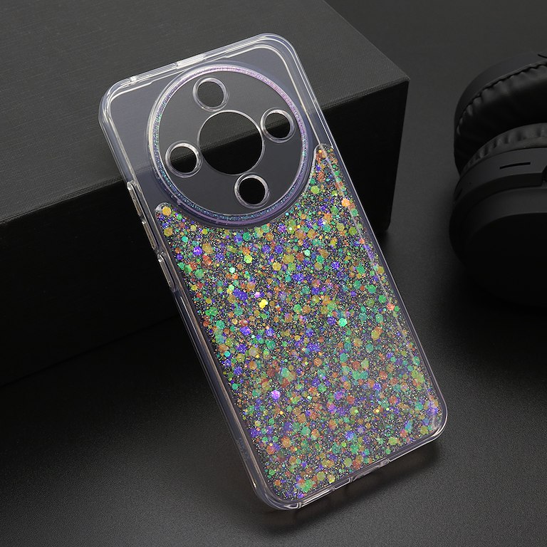 Maska CRYSTAL GLOW za Honor X9D/Magic 8 lite ljubicasta