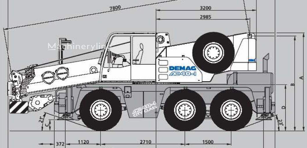 Demag AC 40 City dizalica za sve terene