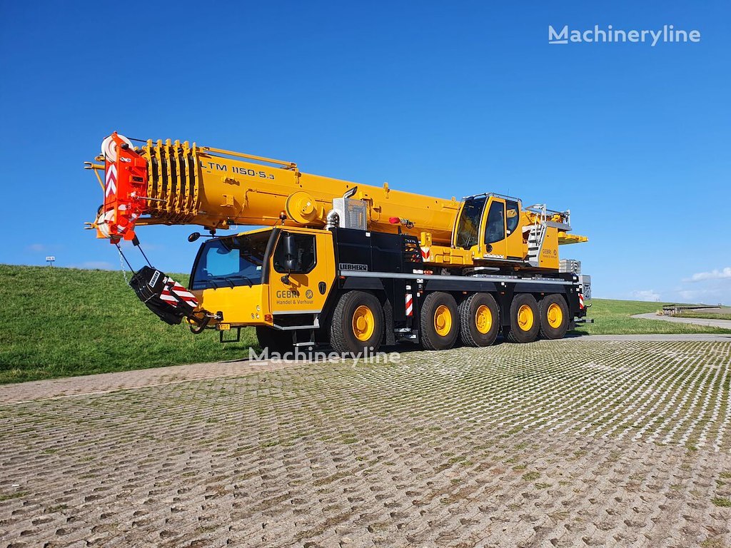 Nova Liebherr LTM 1150-5.3 dizalica za sve terene