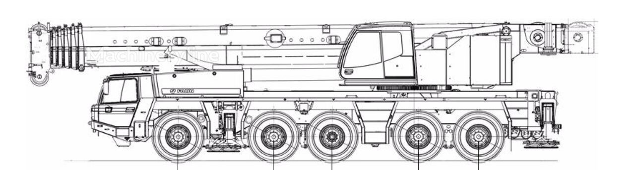 Tadano Faun ATF 160 G-5 dizalica za sve terene