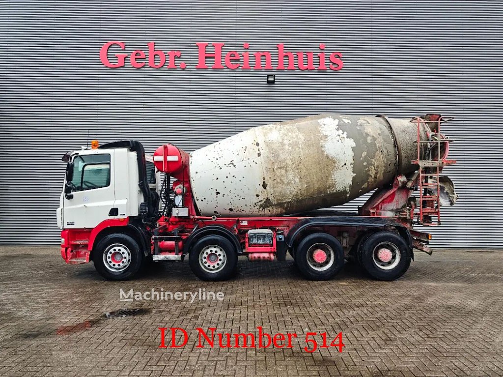DAF CF 35.360 8x4 Liebherr 10 Kub Mixer Also as Chassis Cabin availa kamion s mešalicom za beton